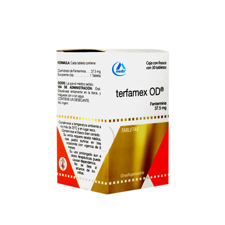 Fentermina tableta — sobre el precio de internet